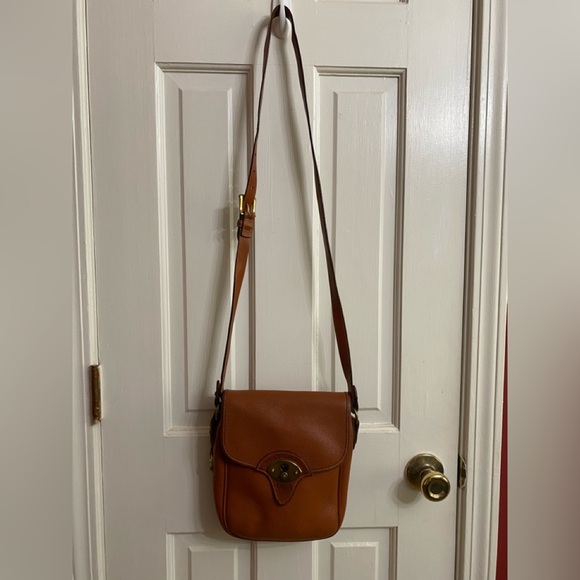 Dooney & Bourke | Bags | Vintage Db Brown Texture All Weather Leather ...
